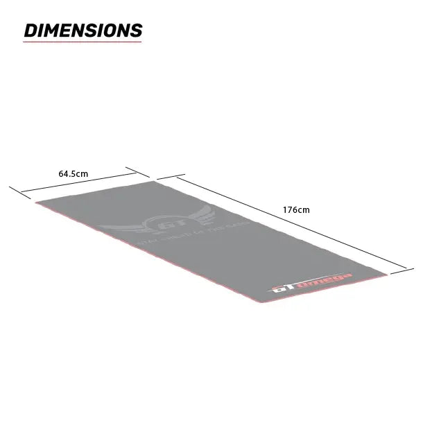 Simulator Floor Mat | Black Sim Racing Mat | GT Omega – GT Omega UK