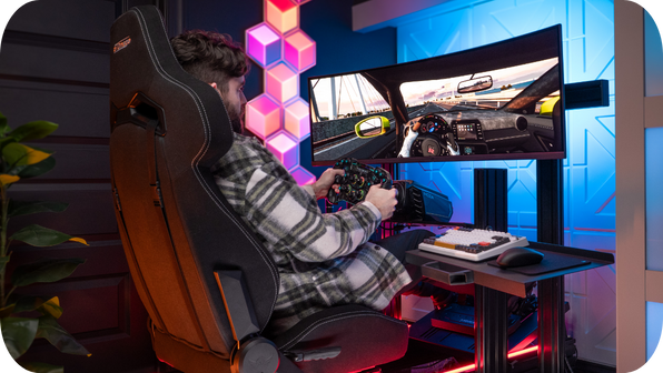 PRIME Sim Wheel Base Bracket for Sim Racing | GT Omega – GT Omega UK