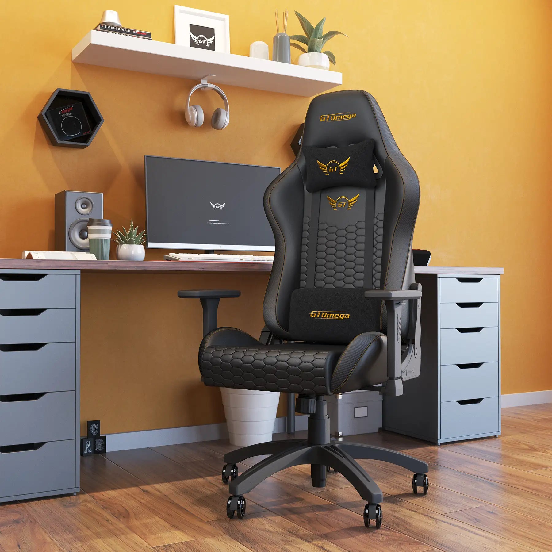 PRO Series Gen 2.0 | Leather and Fabric Gaming Chairs | GT Omega – GT ...