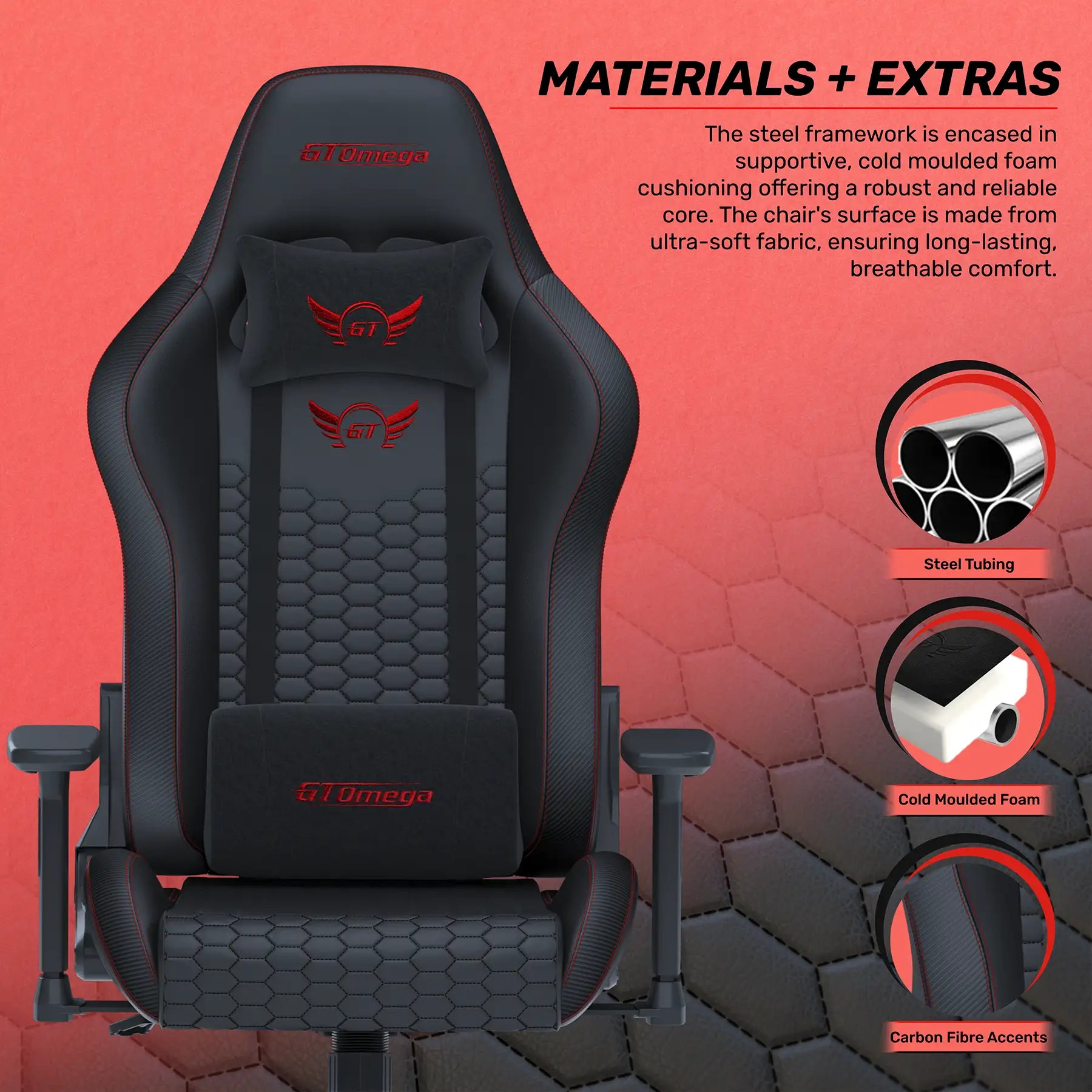 PRO Series Gen 2.0 | Leather and Fabric Gaming Chairs | GT Omega – GT ...