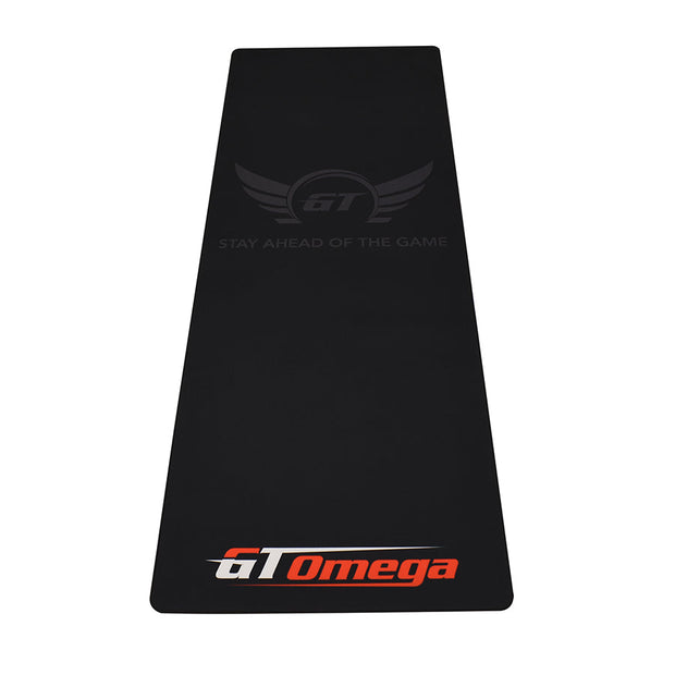 Simulator Floor Bat | Black Sim Racing Mat | GT Omega