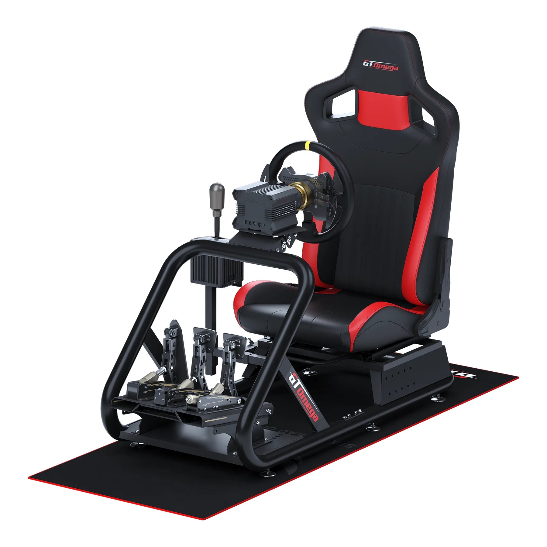 Simulator Floor Mat | Black Sim Racing Mat | GT Omega – GT Omega UK